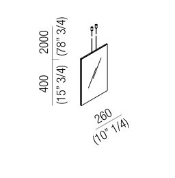 Agape, Minuetto Mirror | Bertani