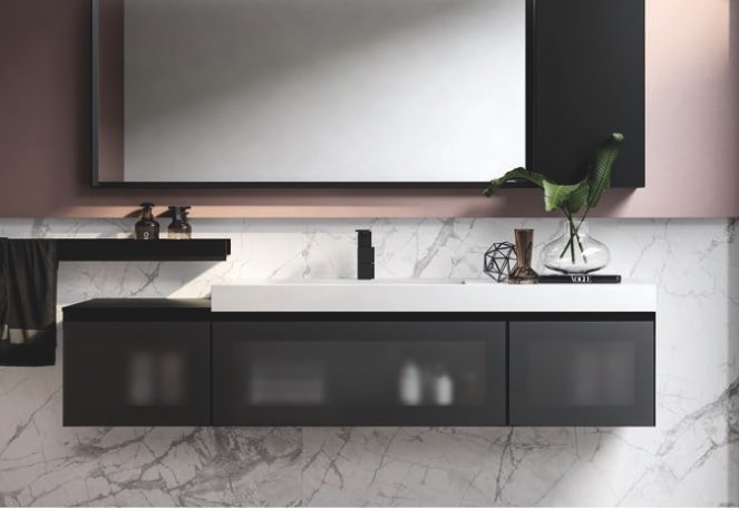 Modern Bathroom Furniture | Space-Saving & Wall-Mounted Units | Bertani