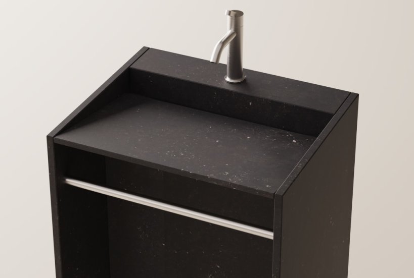 Agape, Face à Face Freestanding washbasin 60x50 cm | Bertani